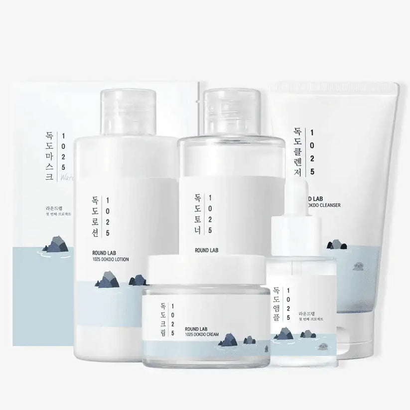 Dokdo Skin Barrier Hydration Routine Bundle | Round Lab